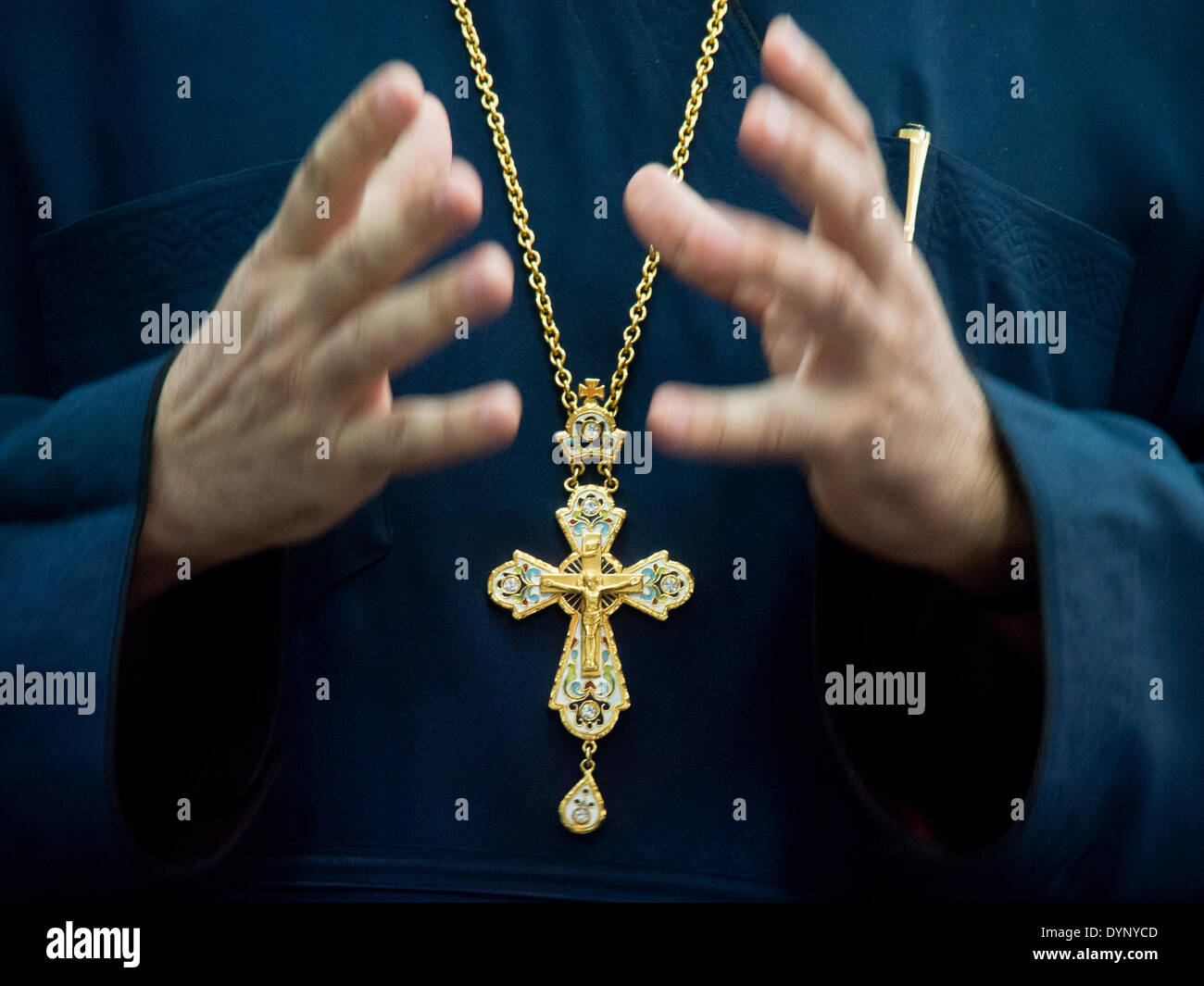 Father GABRIEL NADAF, Greek Orthodox priest from Nazareth and founder ...