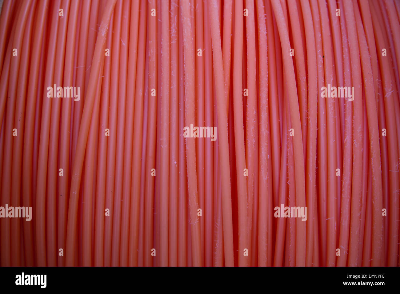 Fibre optic ducting for B4RN in the Lune Valley, Lancashire Stock Photo ...