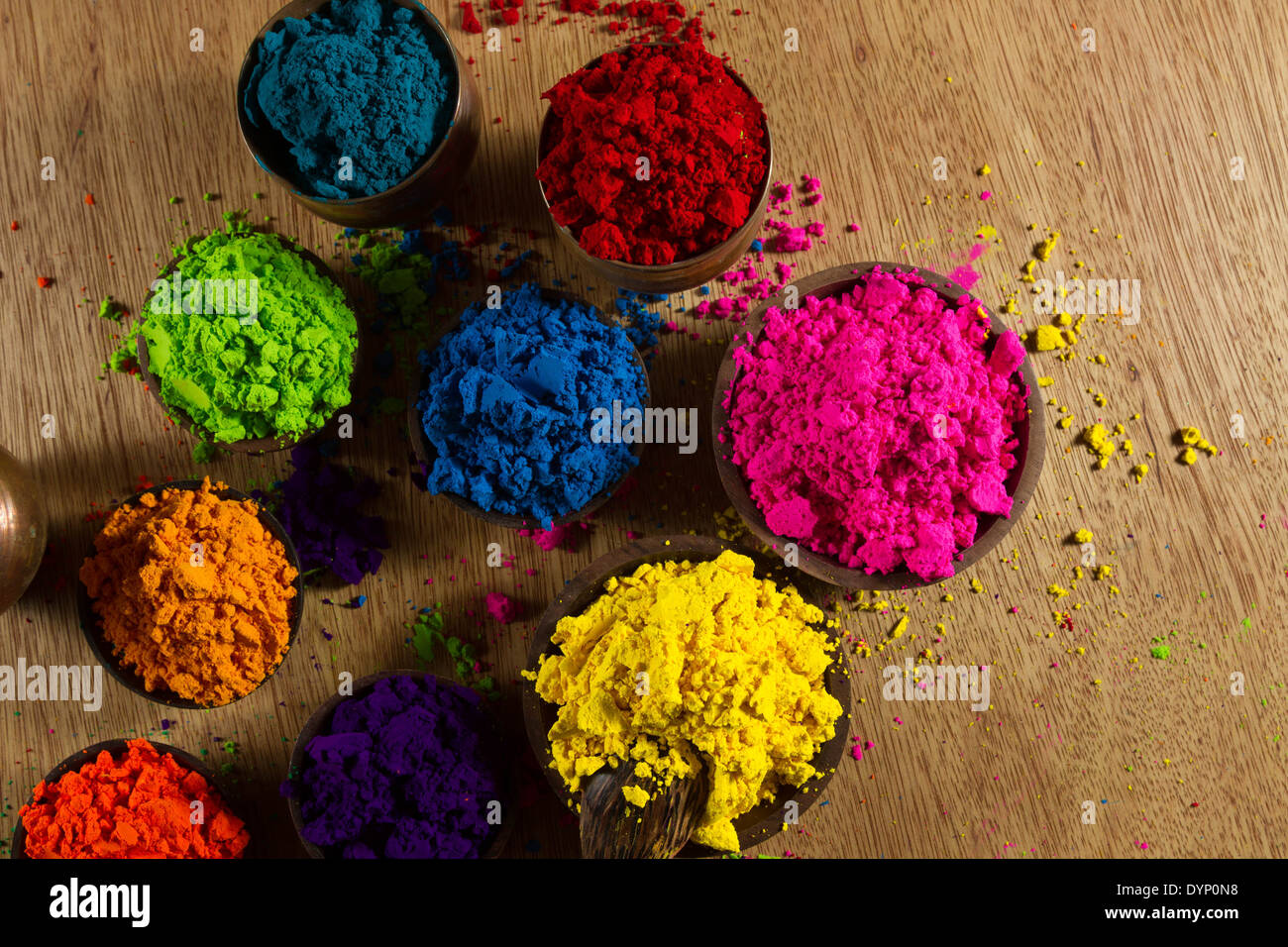 Pigments and powdered hi-res stock photography and images - Alamy