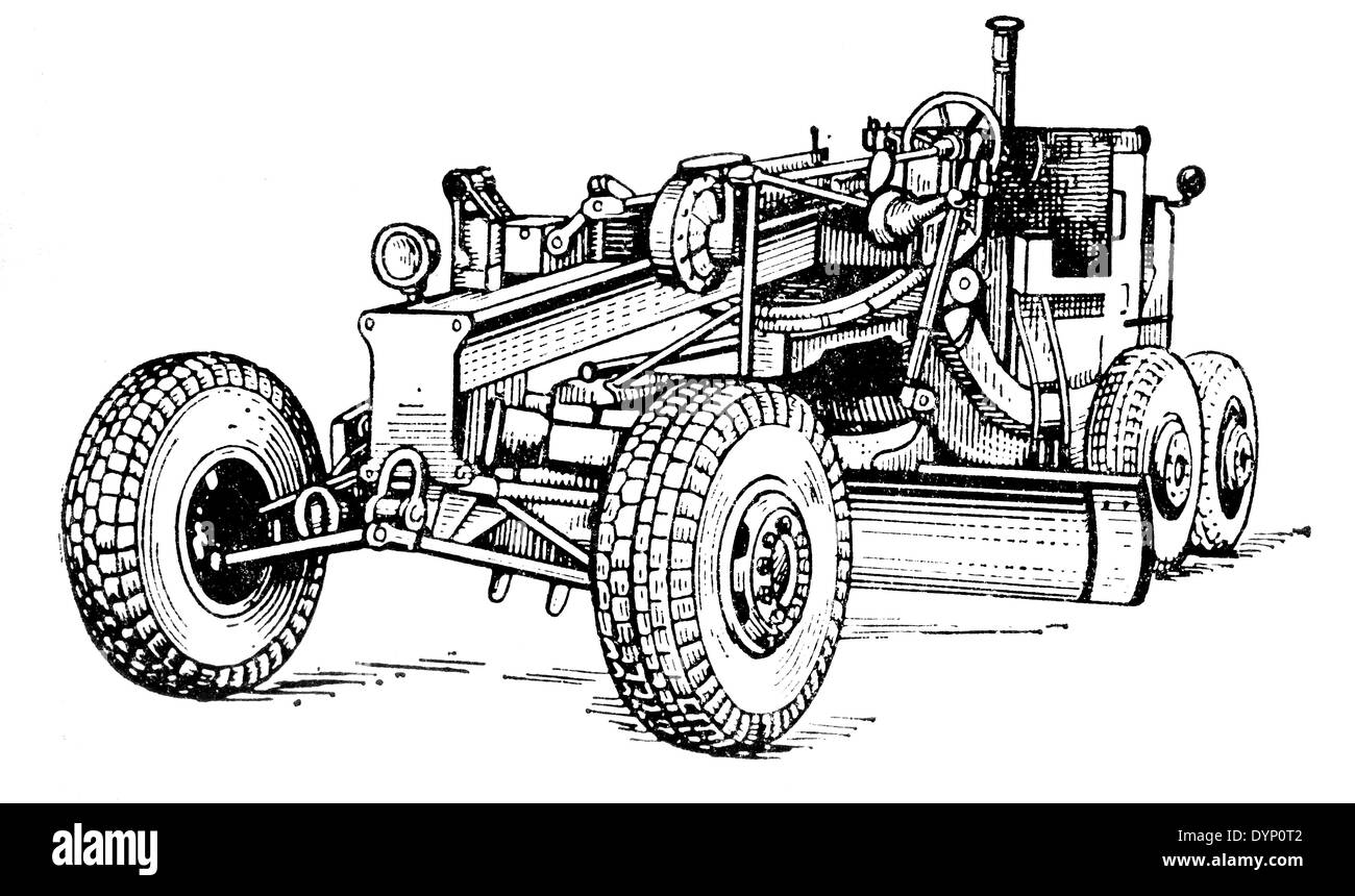 Vintage grader hi-res stock photography and images - Alamy