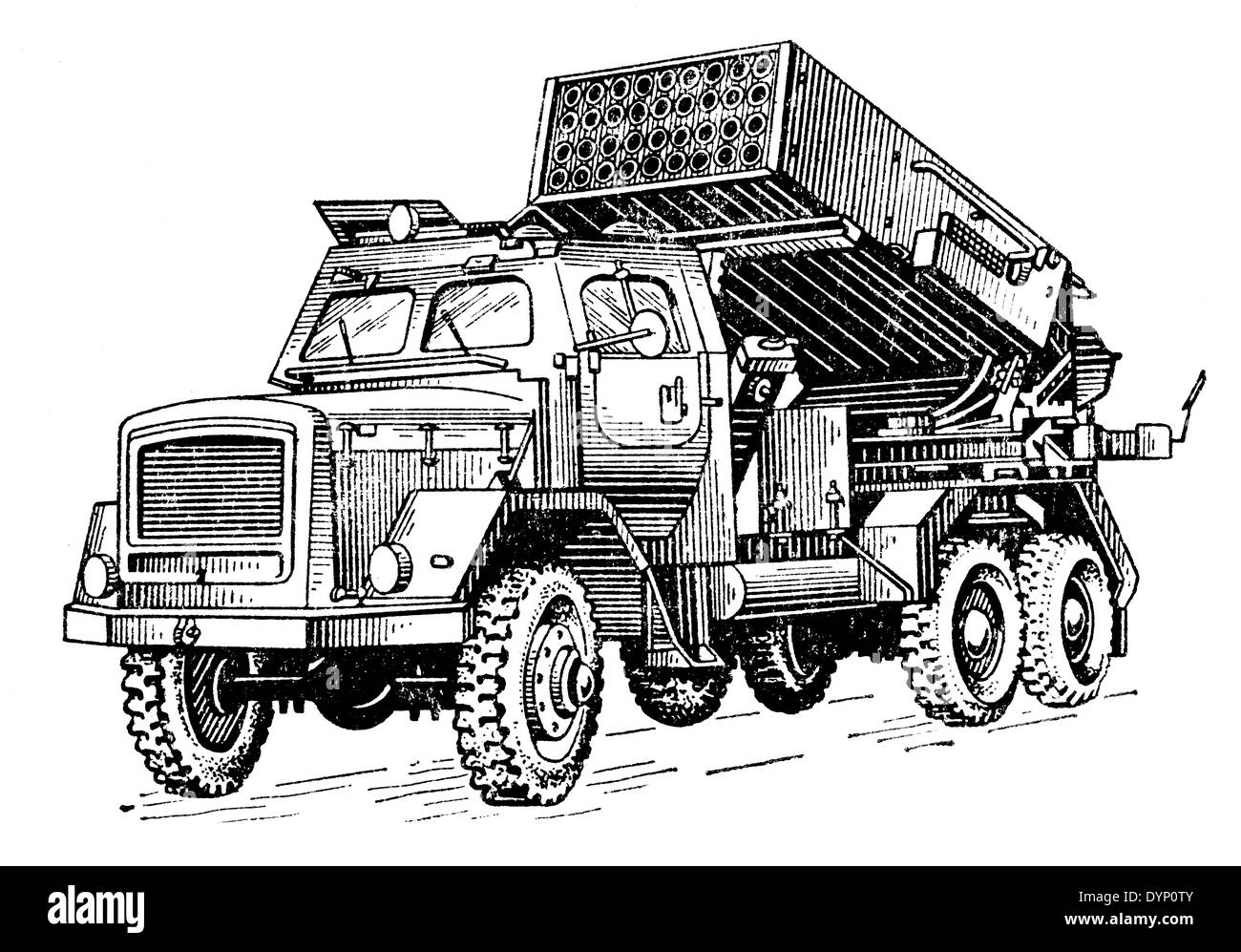 Light Artillery Rocket System (LARS), Multiple rocket launcher, Germany ...