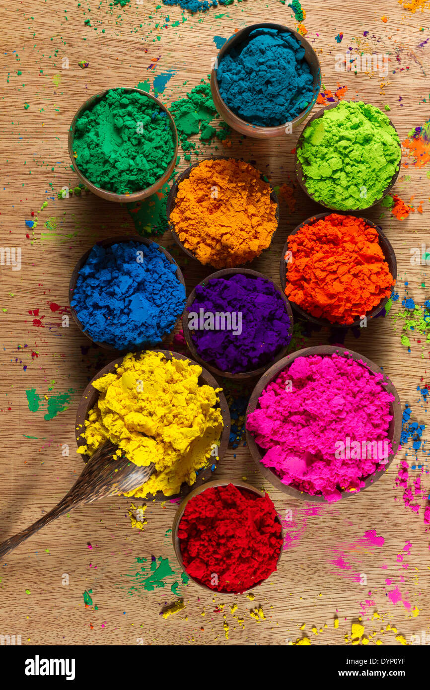 Pigments and powdered hi-res stock photography and images - Alamy