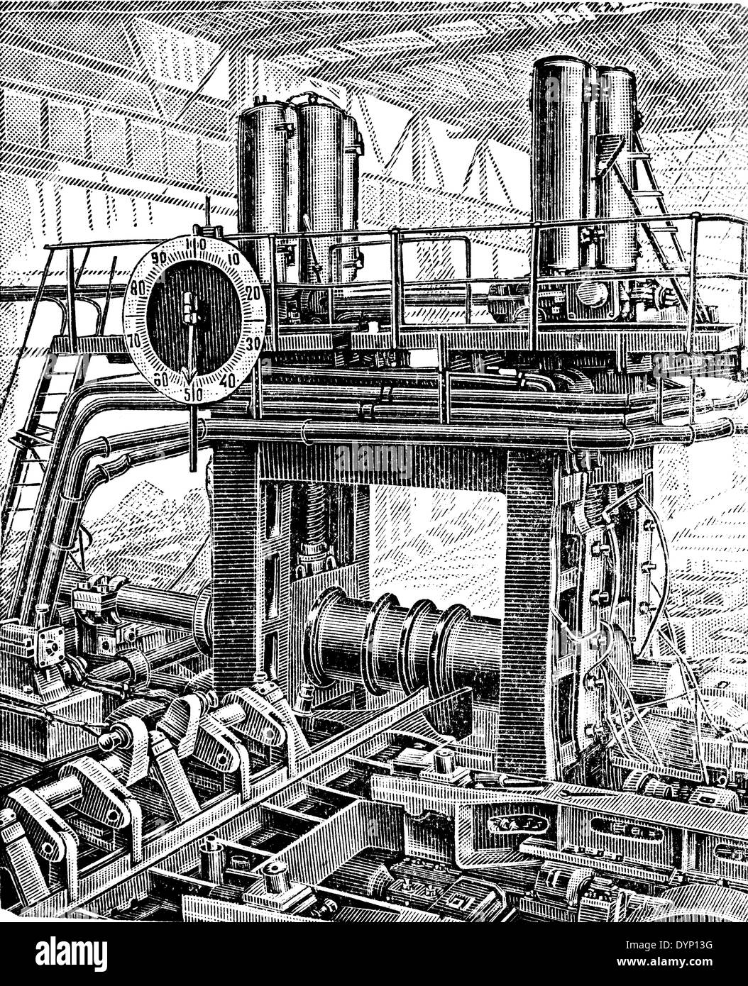 Steel mill rolling hi-res stock photography and images - Alamy