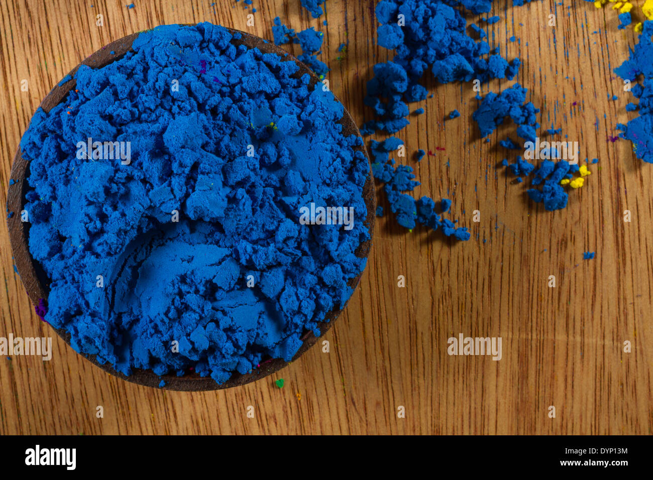 Color powdered pigments indian hi-res stock photography and images - Alamy