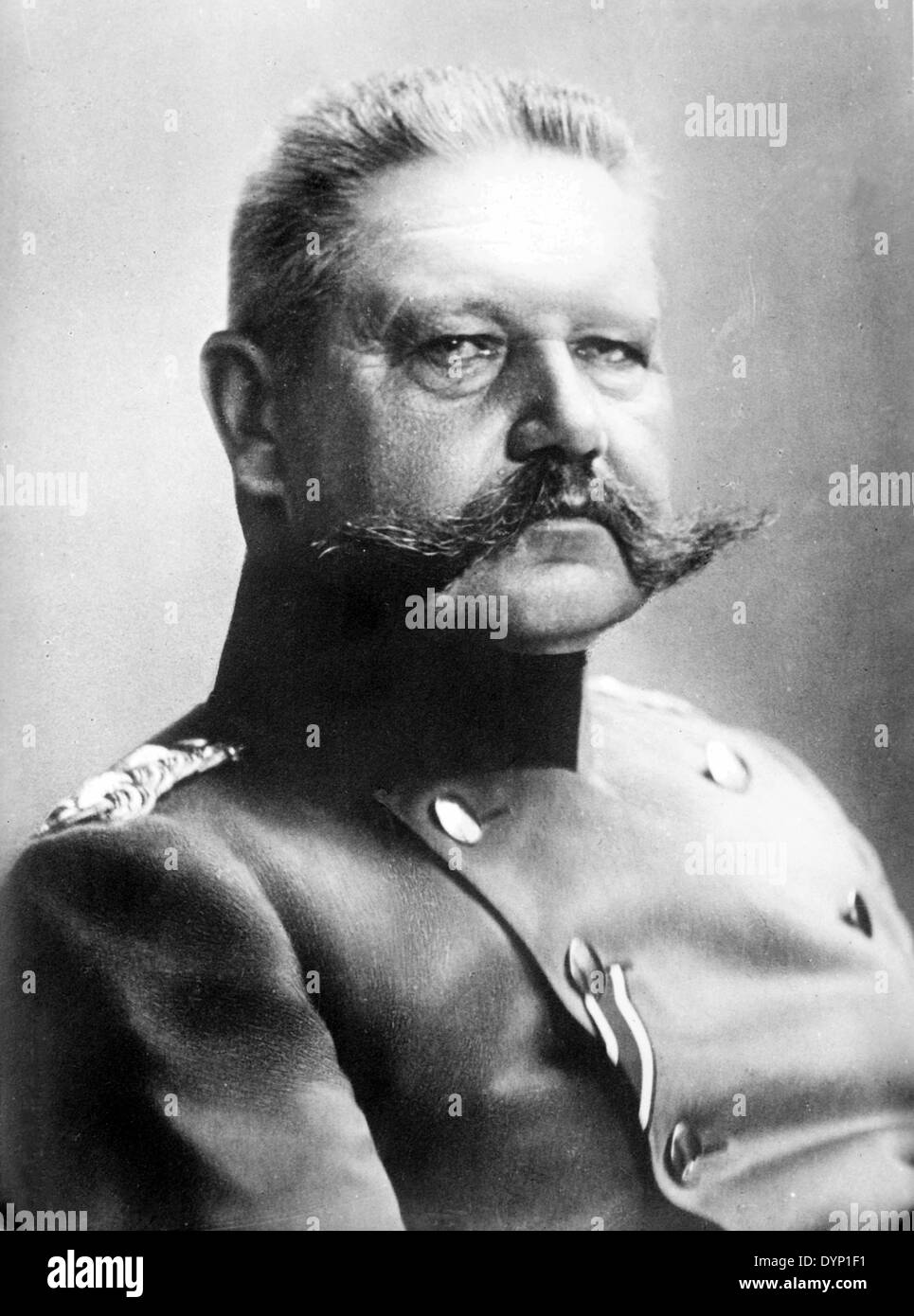 PAUL von HINDENBURG (1847-1934) German general in WW1 - later President ...