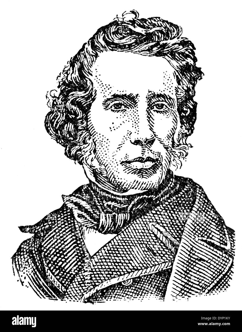 Friedrich Wohler (1800-1882), German chemist, illustration from Soviet ...