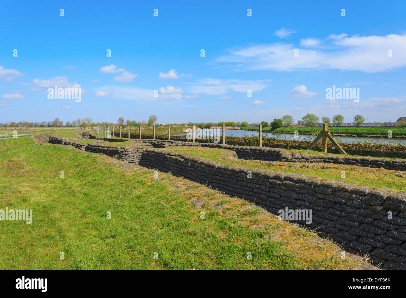 Trenches world war one sandbags hi-res stock photography and images - Alamy