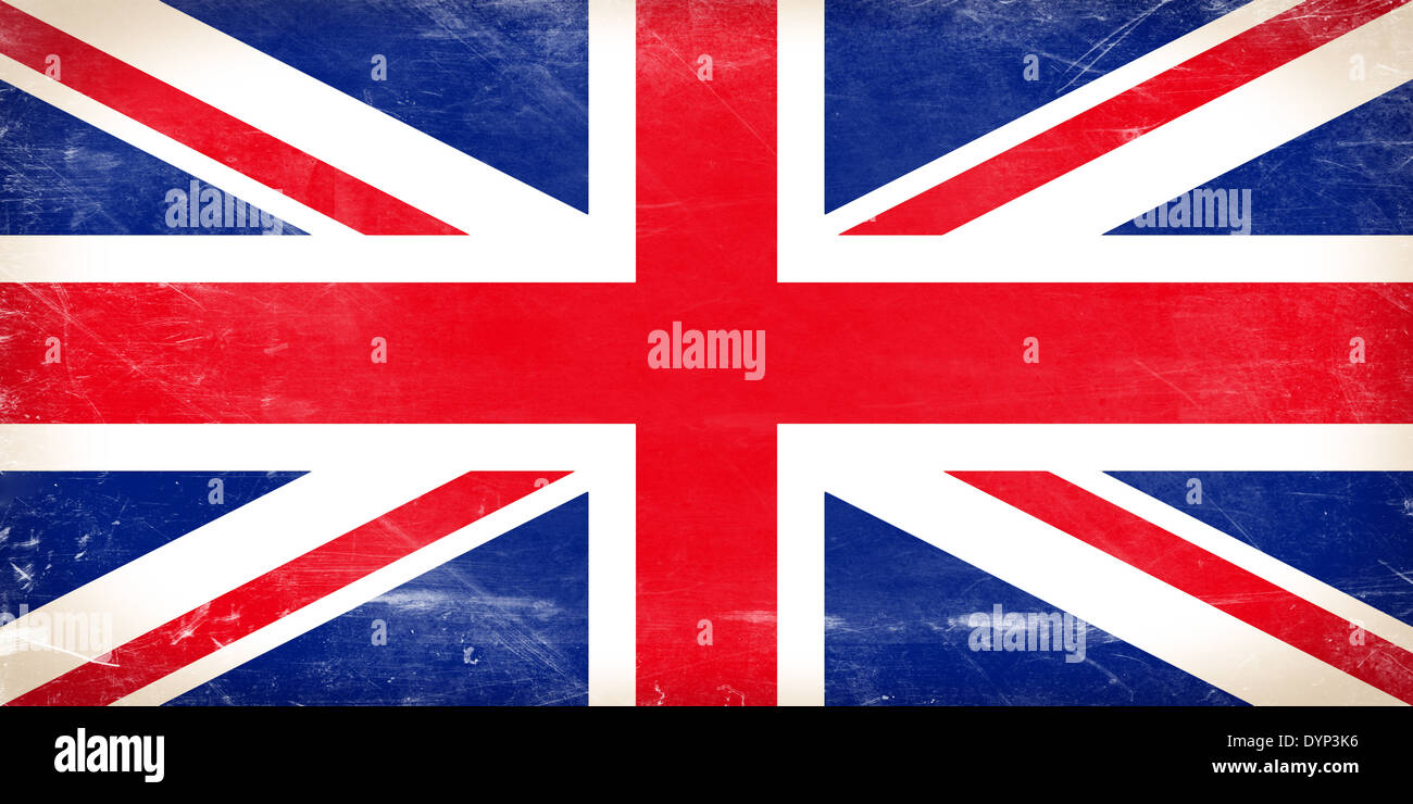 Flag of Great Britain, Union Jack Stock Photo - Alamy