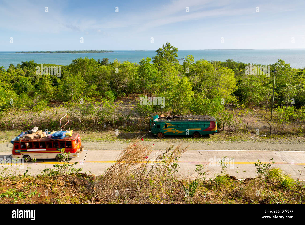 View over the Ocean, Palawan, Philippines Stock Photo - Alamy