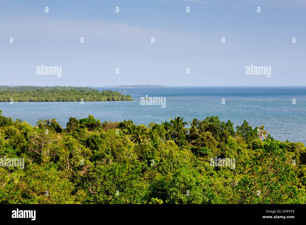 View over the Ocean, Palawan, Philippines Stock Photo - Alamy