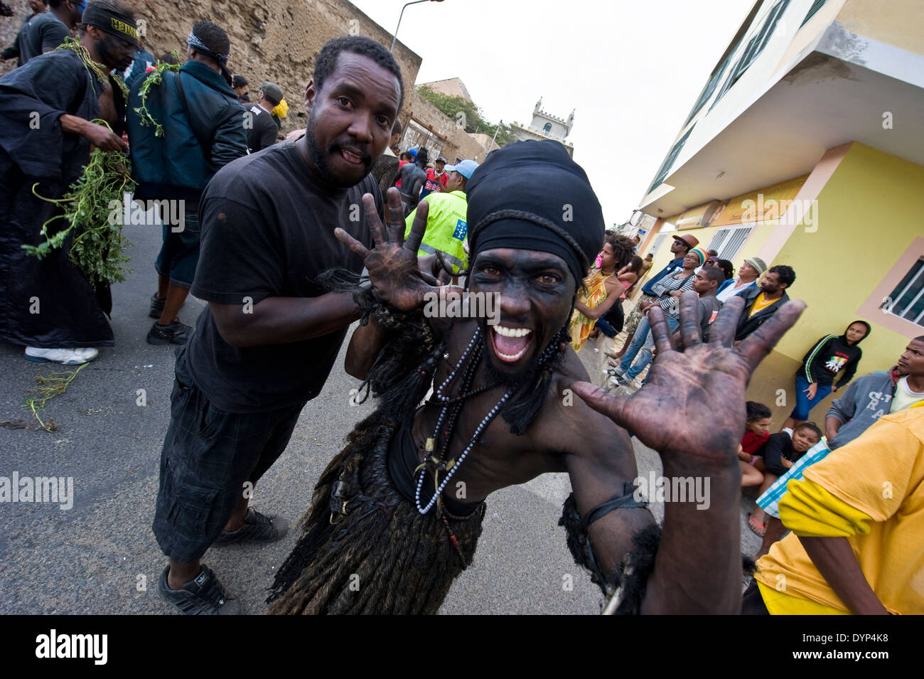 Mandinga parade in Mindelo, Cabo Verde - an African tradition in ...