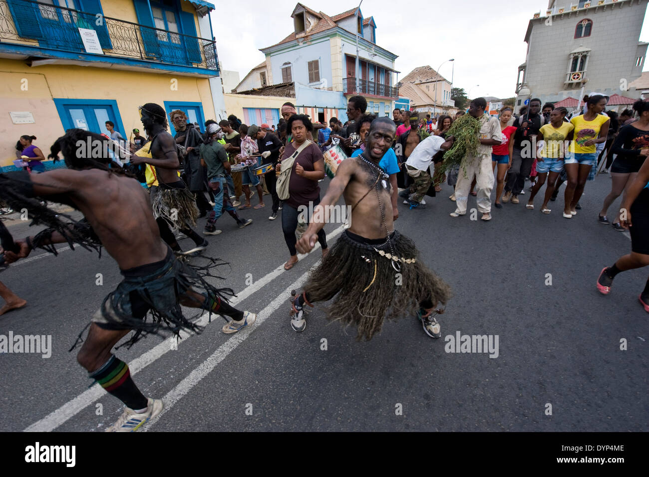 Mandinga parade in Mindelo, Cabo Verde - an African tradition in ...