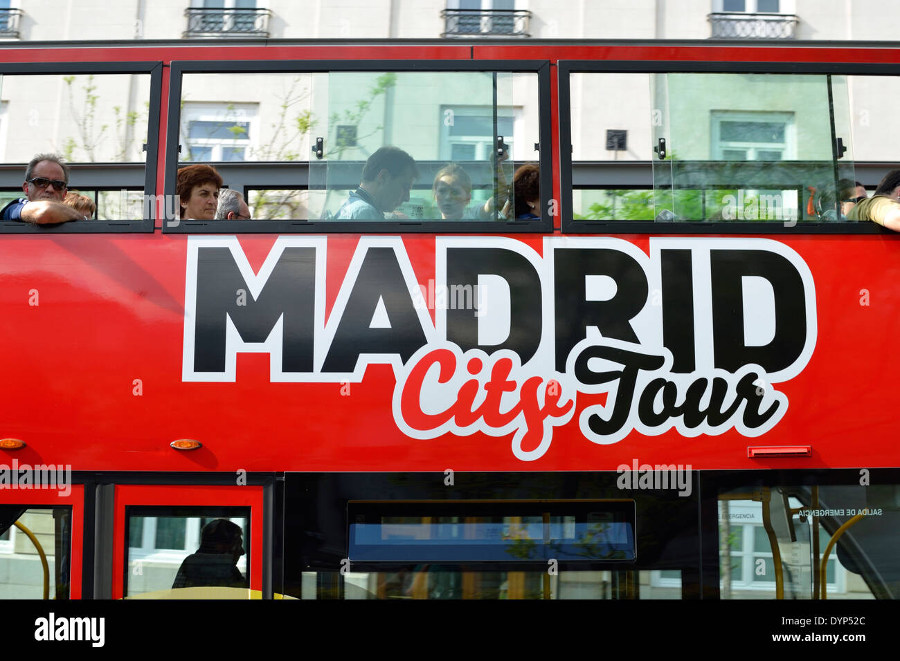 Madrid City Tour Bus Stock Photo - Alamy