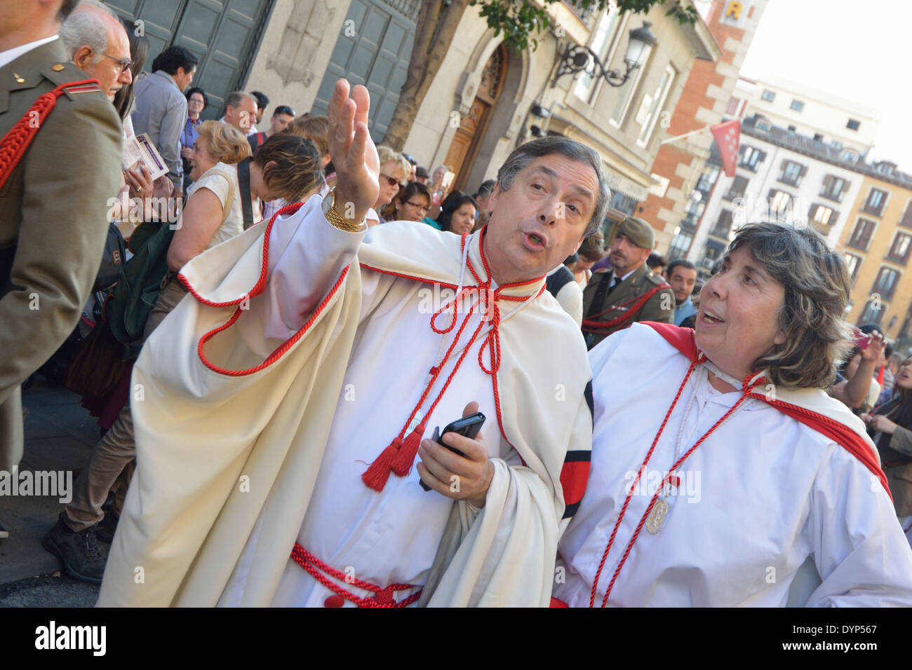 Easter Parade Procession Semana Santa Madrid Spain Stock Photo - Alamy