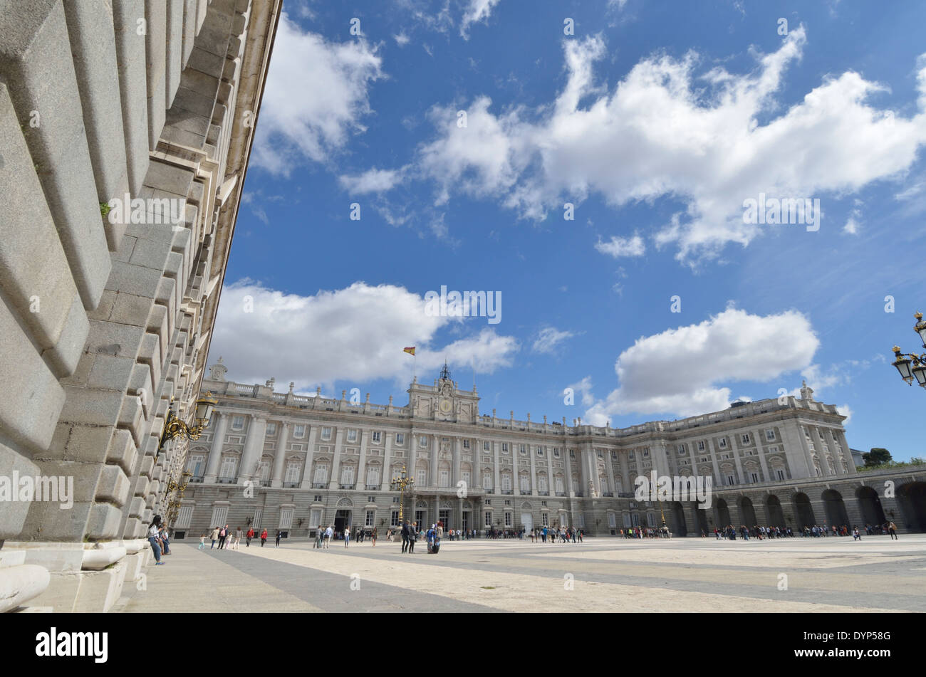 Royal Palace Madrid Spain Stock Photo - Alamy