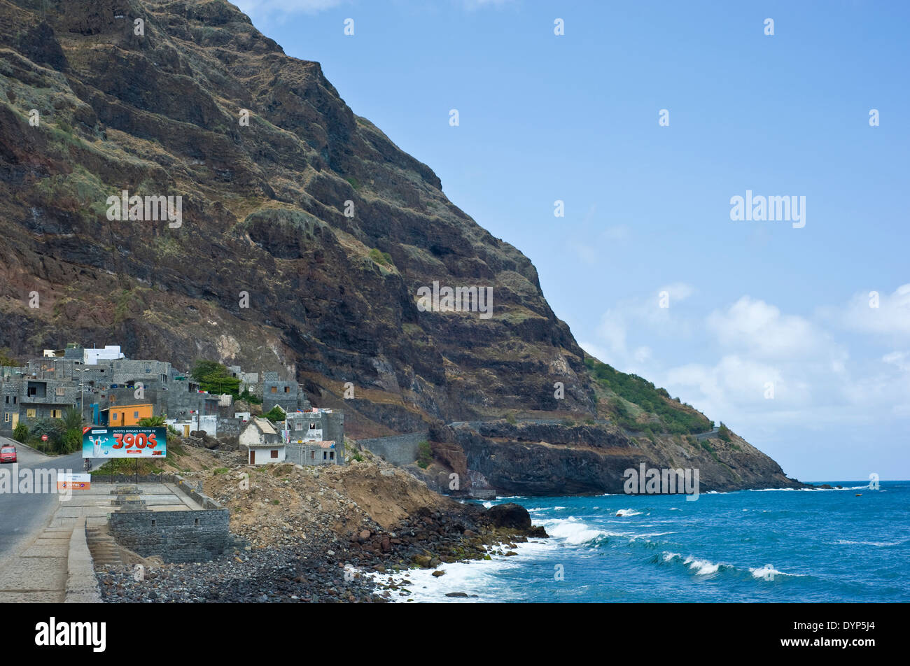 Paul - a village on the eastern coast of Santo Antao island in Cabo ...