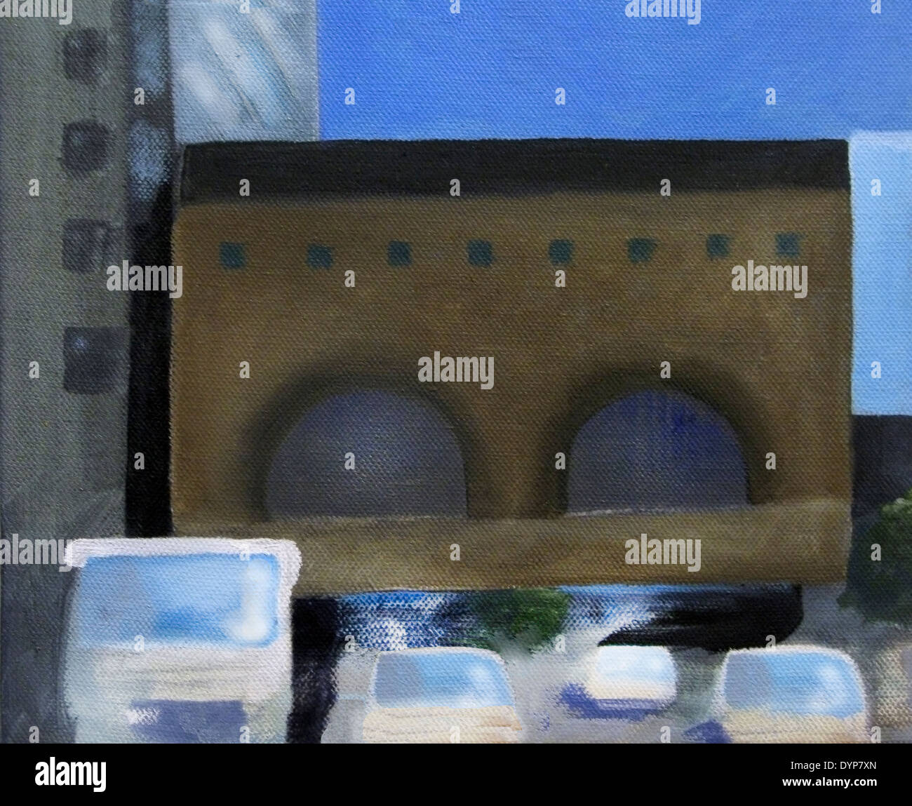 Painting building abstract hi-res stock photography and images - Alamy