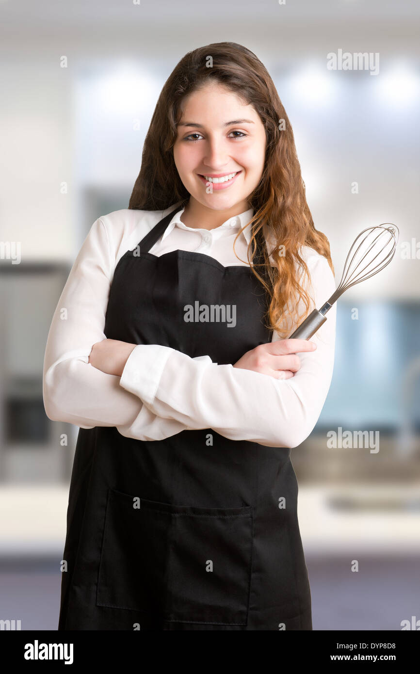Female cooker hi-res stock photography and images - Alamy