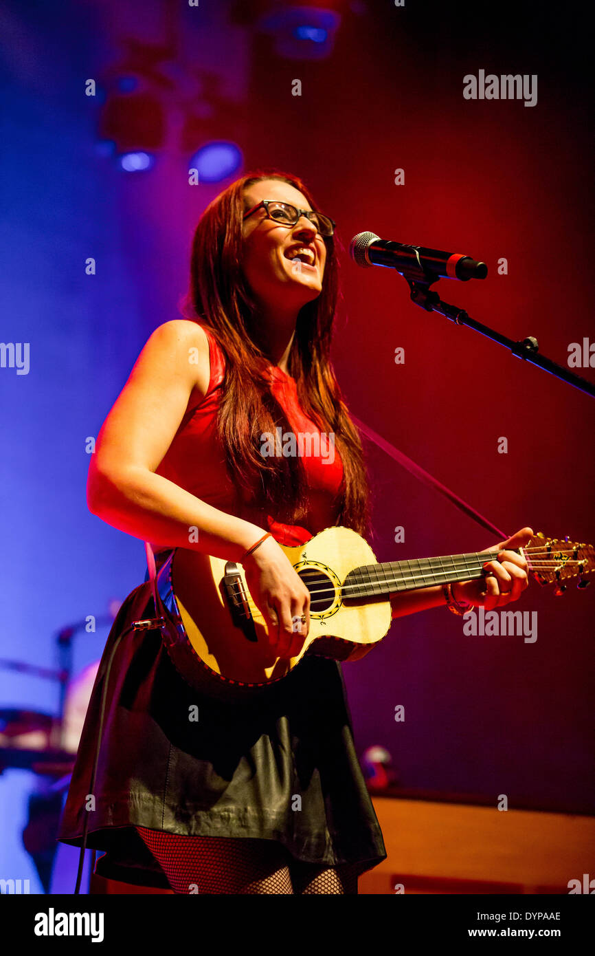 Royal Oak, Michigan, USA. 24th Apr, 2014. American indie-pop singer ...