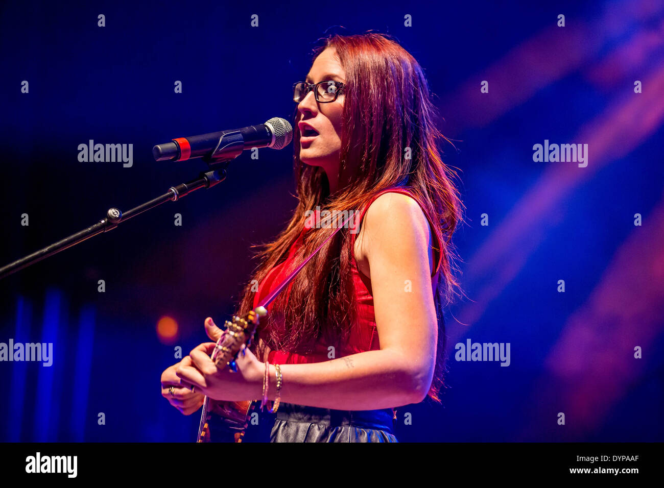 Royal Oak, Michigan, USA. 24th Apr, 2014. American indie-pop singer ...