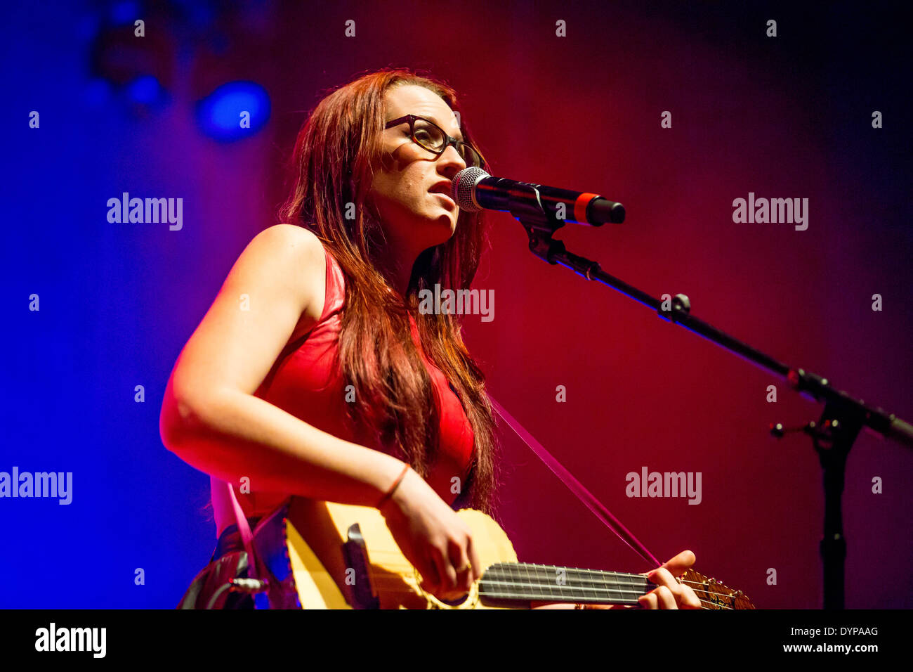 Royal Oak, Michigan, USA. 24th Apr, 2014. American indie-pop singer ...