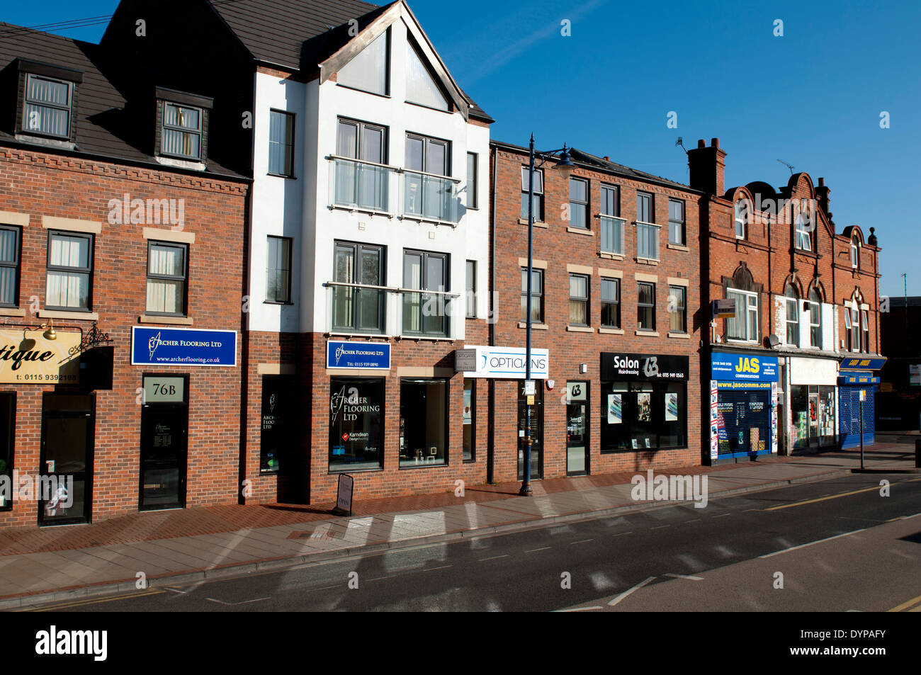 Nottinghamshire shops town centre hi-res stock photography and images ...