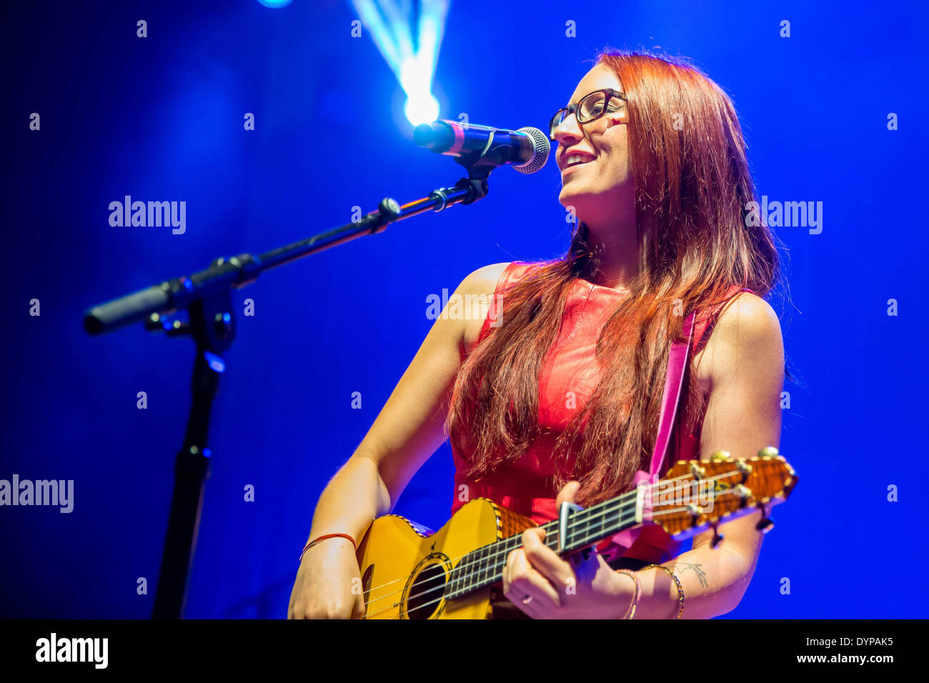 Royal Oak, Michigan, USA. 24th Apr, 2014. American indie-pop singer ...