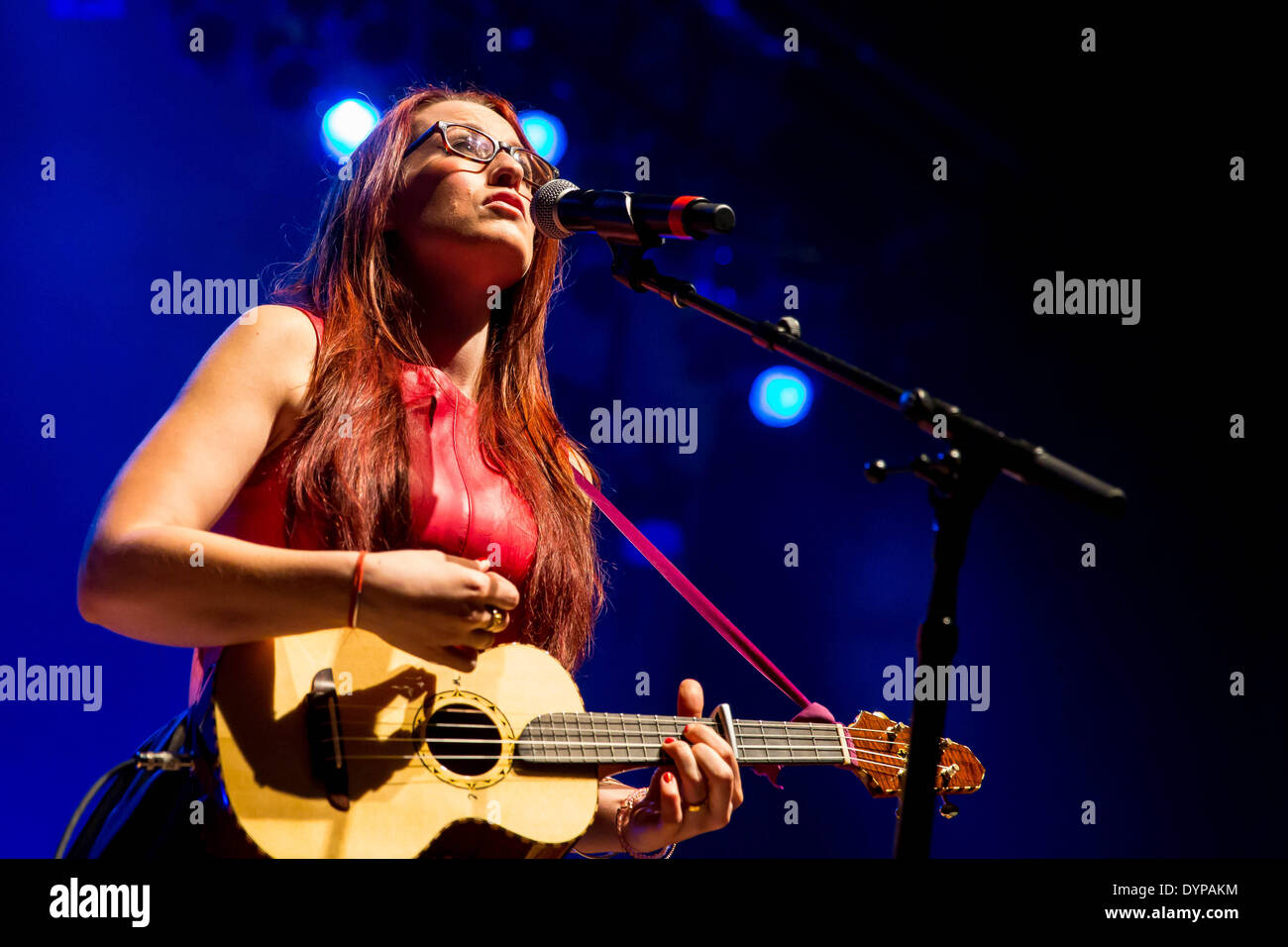 Royal Oak, Michigan, USA. 24th Apr, 2014. American indie-pop singer ...