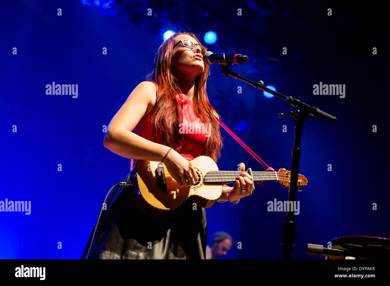 Royal Oak, Michigan, USA. 24th Apr, 2014. American indie-pop singer ...