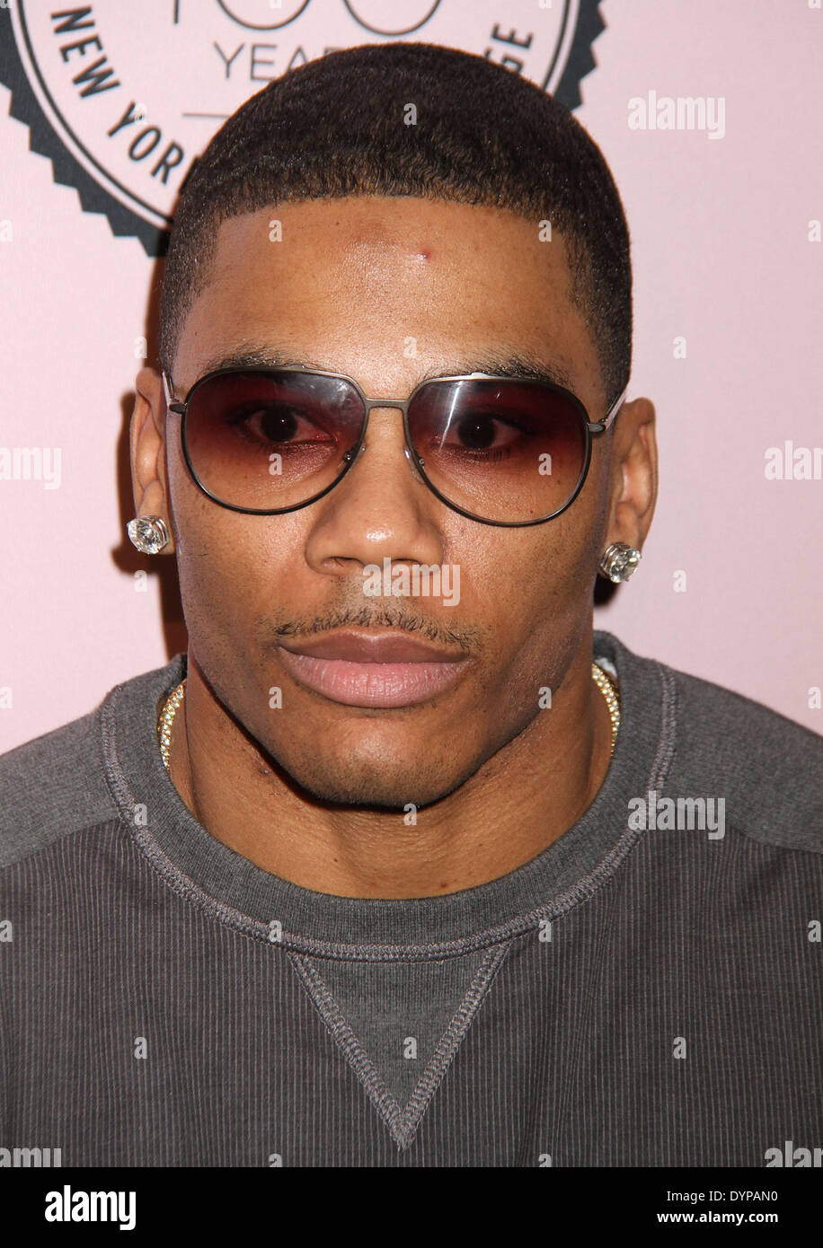 New York, New York, USA. 23rd Apr, 2014. Rapper NELLY attends the Brown ...