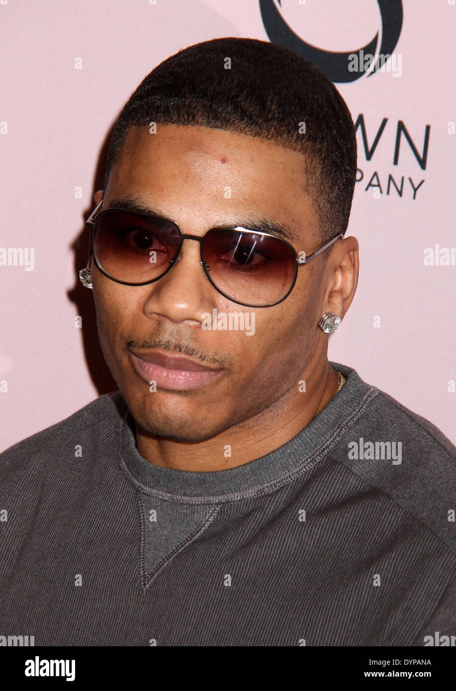 New York, New York, USA. 23rd Apr, 2014. Rapper NELLY attends the Brown ...