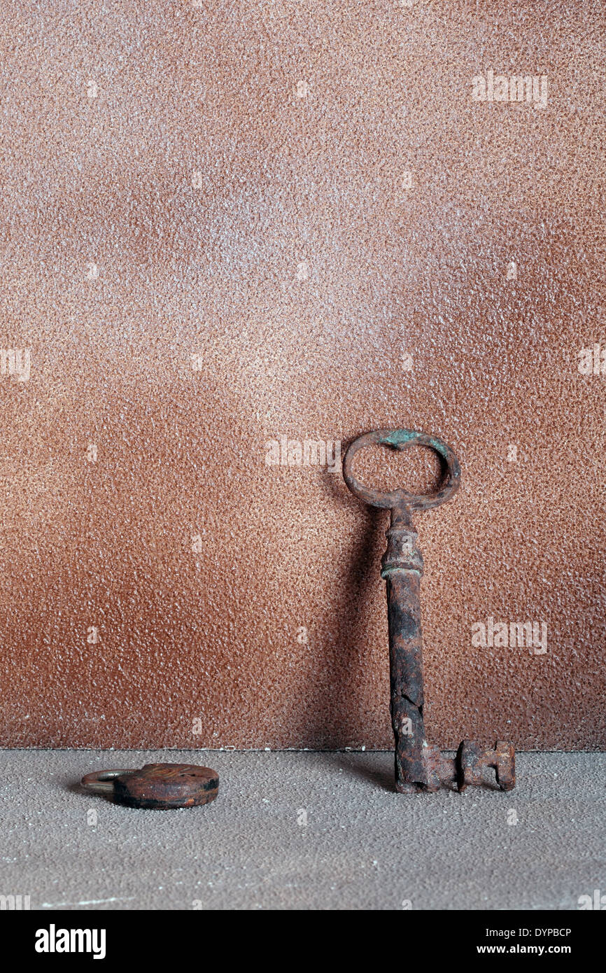 18th century antique key Stock Photo - Alamy