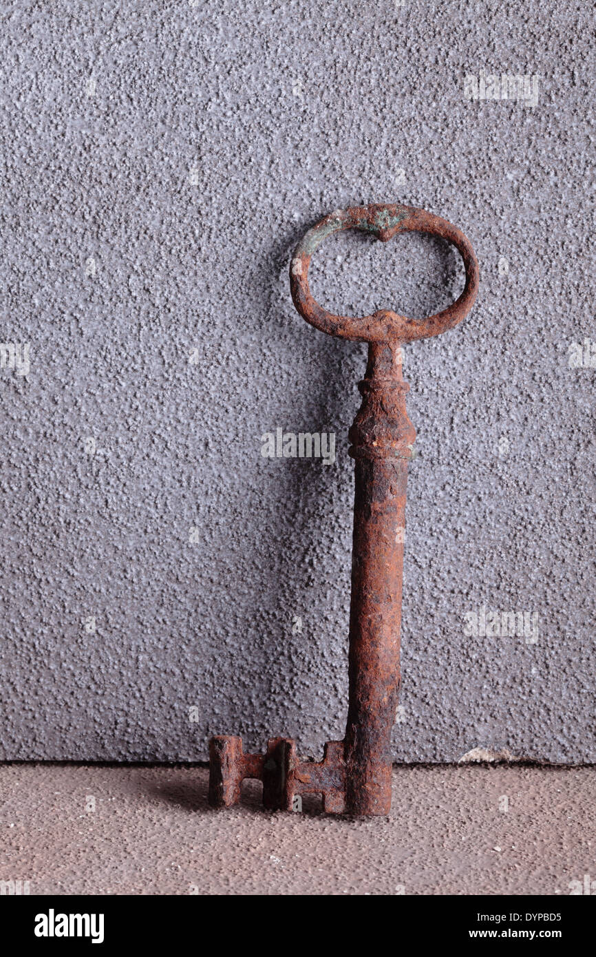 18th century antique key Stock Photo - Alamy
