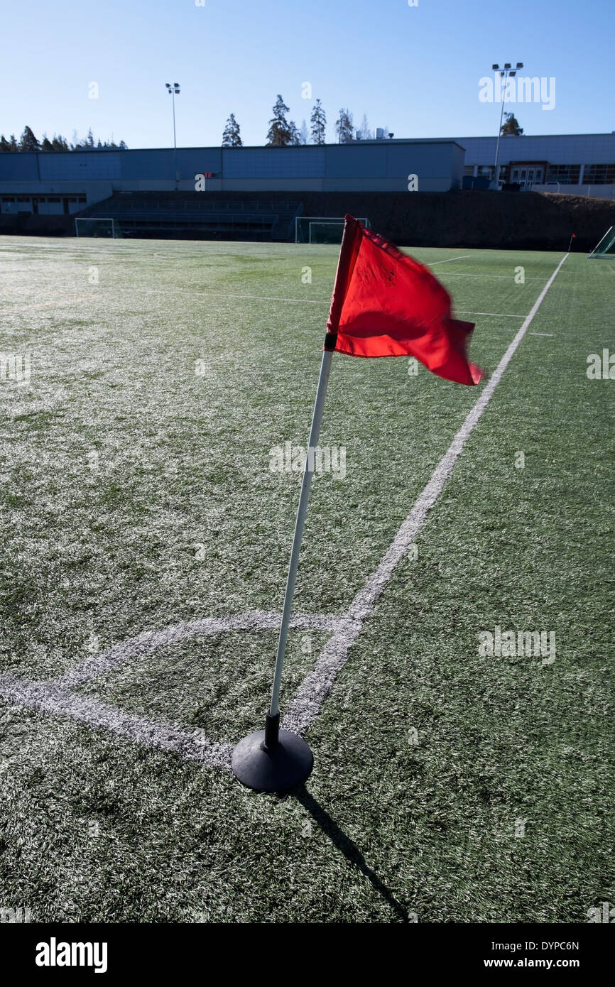 Corner angle football hi-res stock photography and images - Alamy
