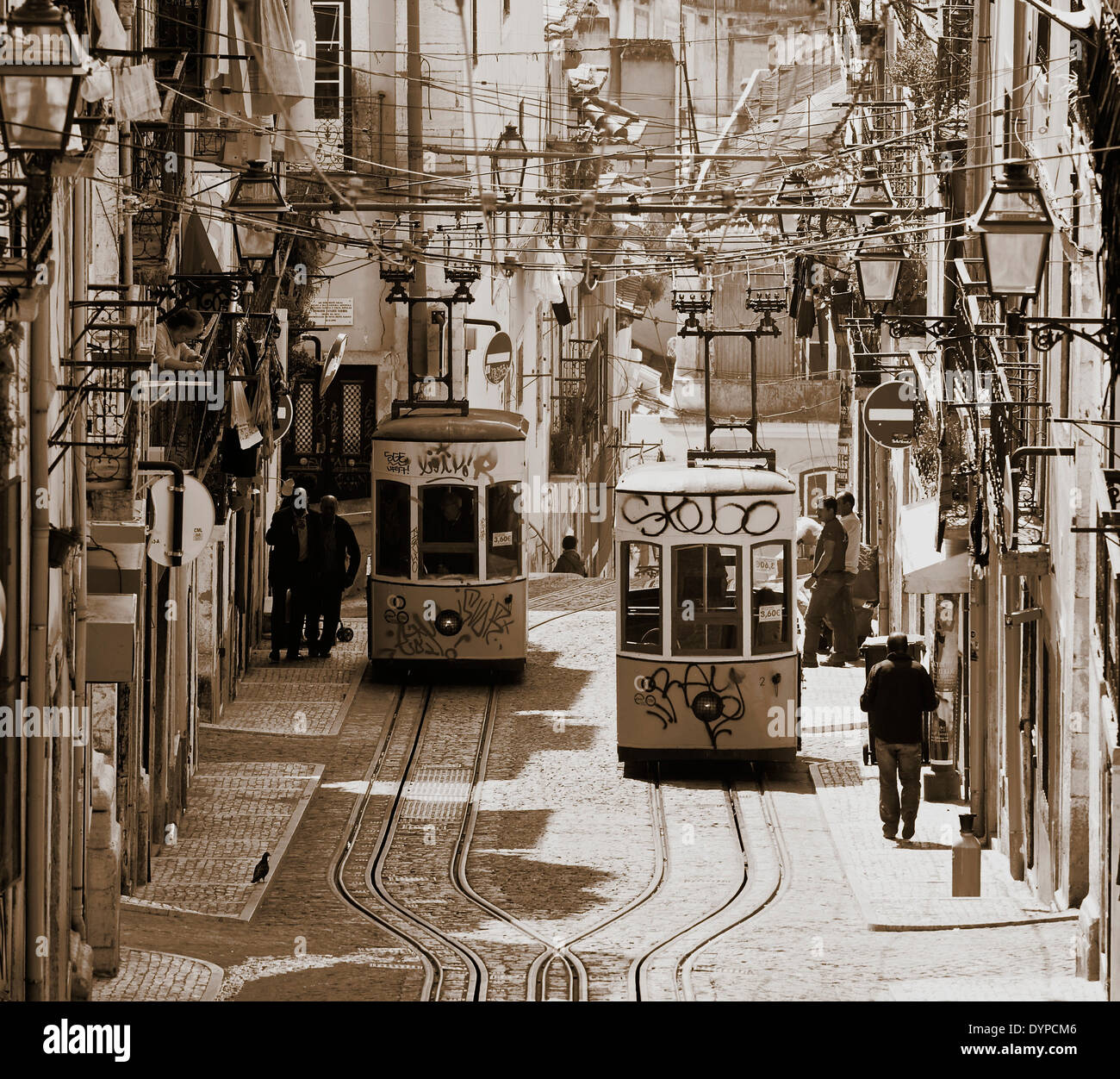 Old elevated tramway hi-res stock photography and images - Alamy