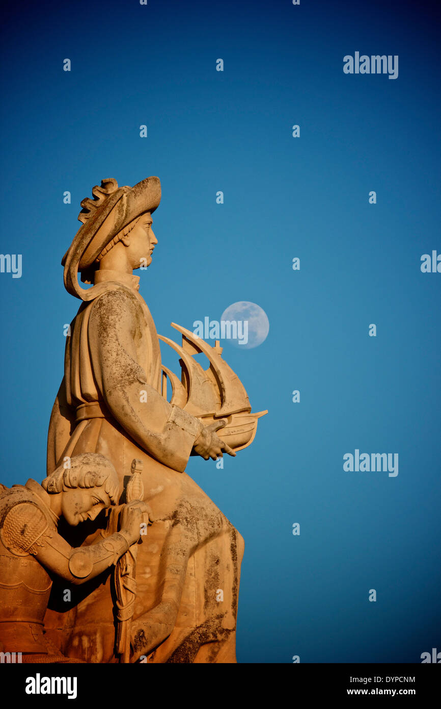 Monument of the Discoveries Henry the Navigator and Ferdinand the Saint ...