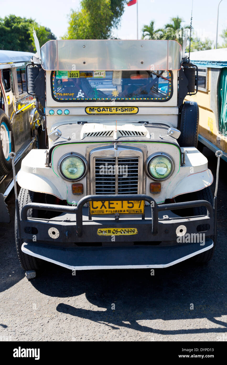 Jeepney in Angeles City, Luzon, Philippines Stock Photo - Alamy