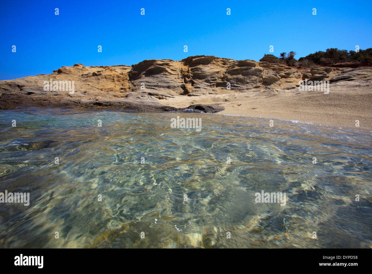 Alyko beach, Naxos, Cyclades Islands, Greece Stock Photo - Alamy