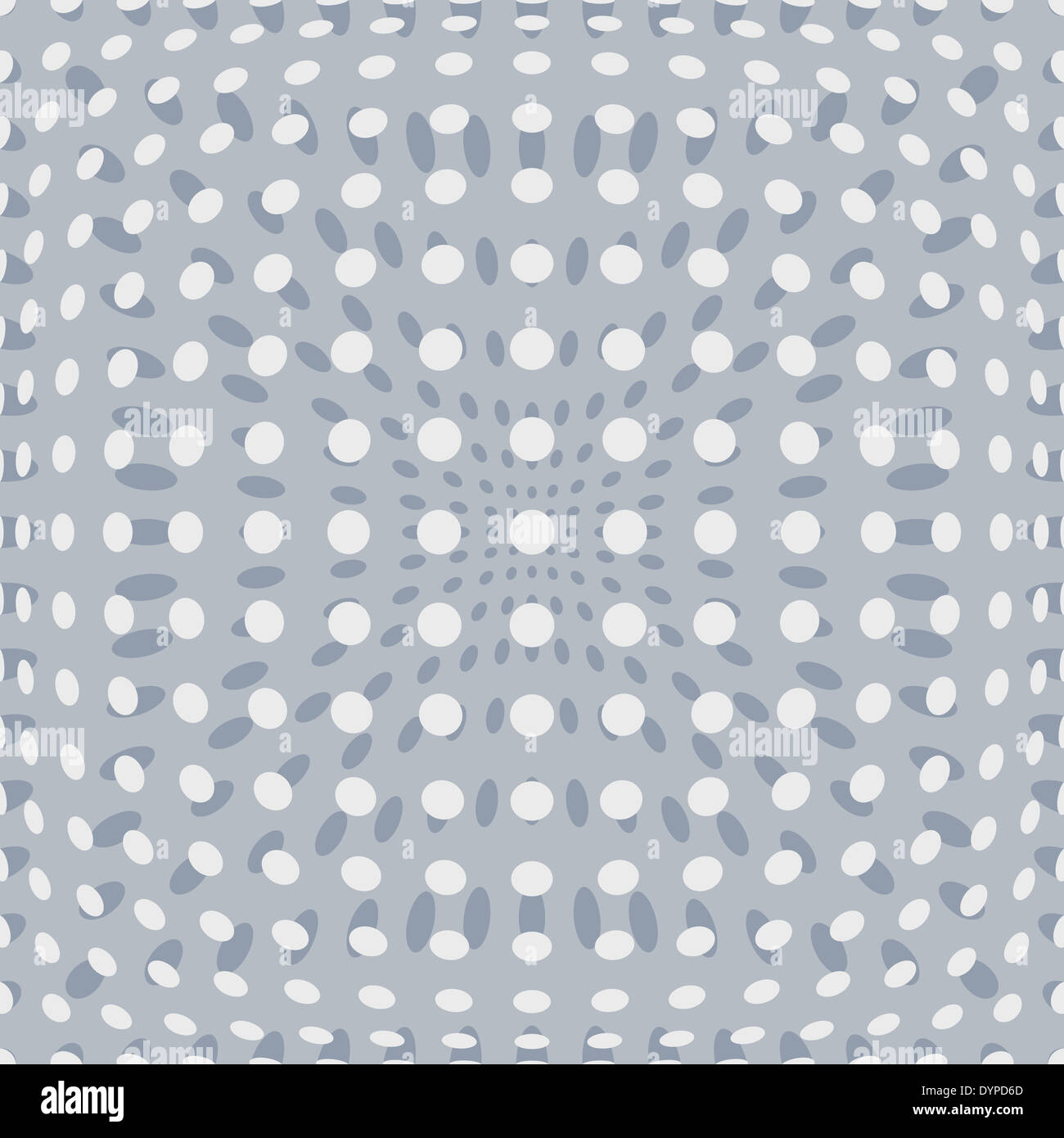 Abstract perforated background with bulgy effect in grey and white ...