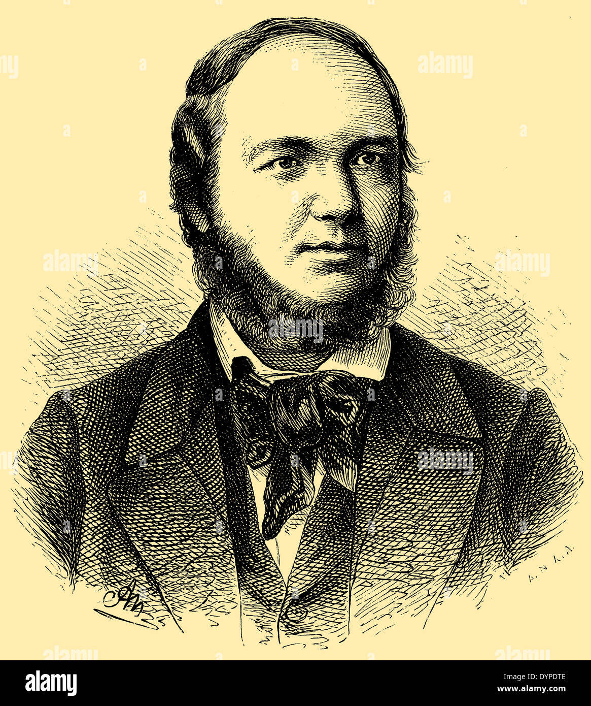 Moleschott Jacob (born August 9, 1822 Stock Photo - Alamy