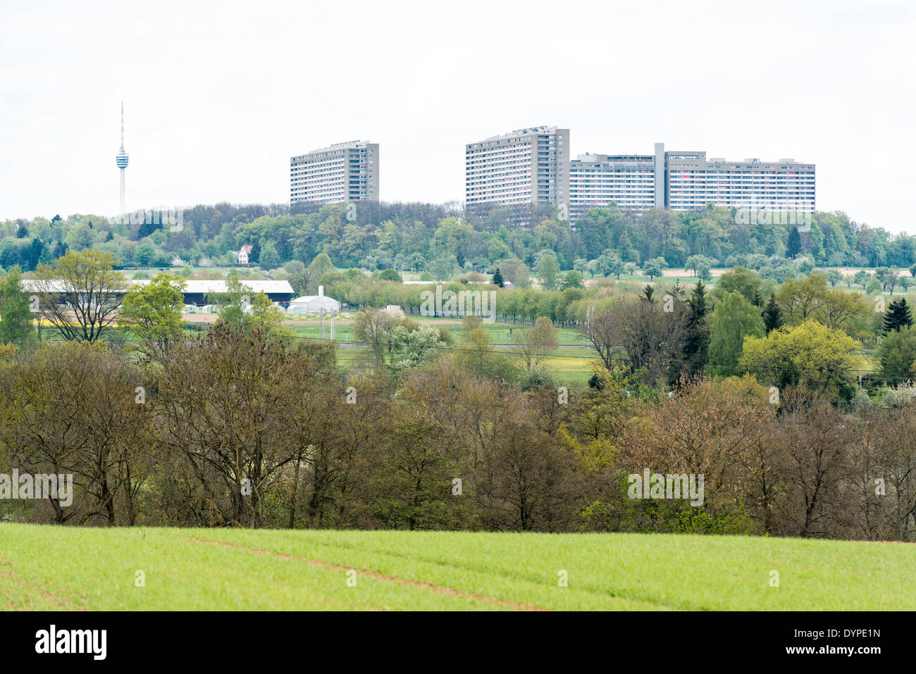 Stuttgart city view hi-res stock photography and images - Alamy