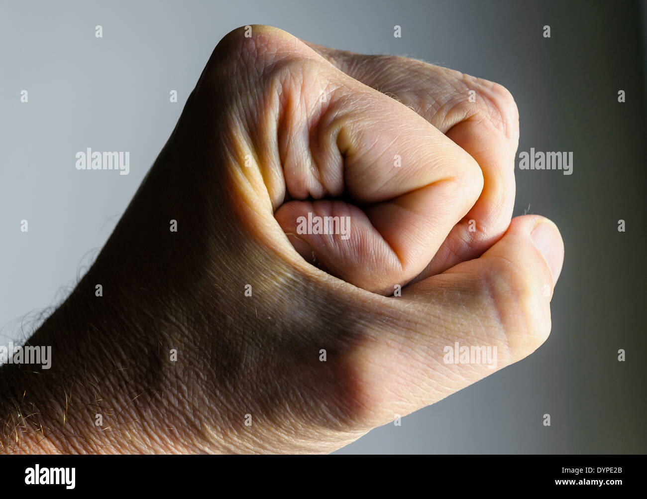 Closed fist hand gesture hi-res stock photography and images - Alamy