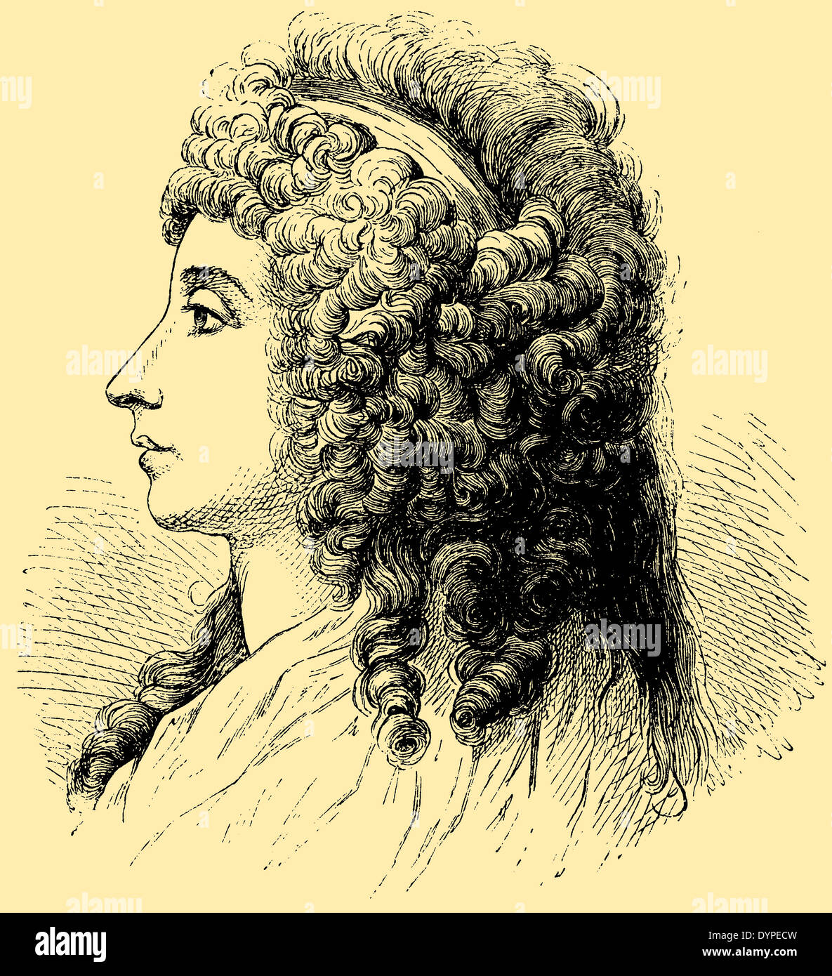 born Charlotte von Stein December 25, 1742, died January 6, 1827 Stock ...