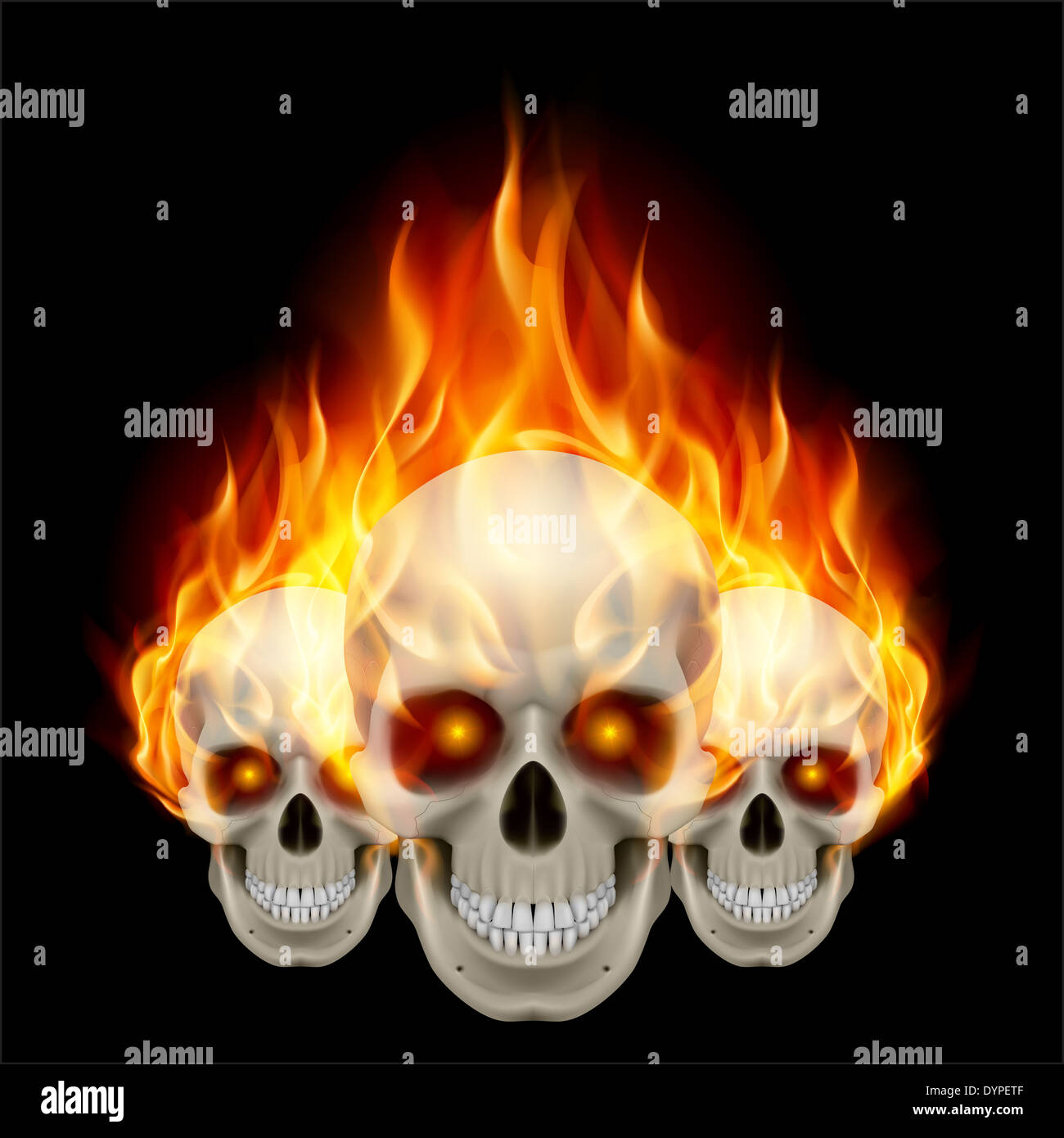 Flaming eyes hi-res stock photography and images - Alamy