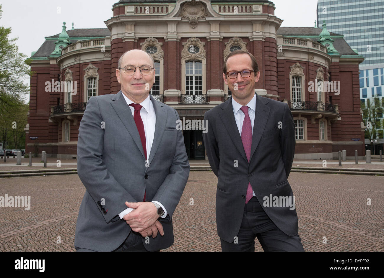 Hamburg, Germany. 24th Apr, 2014. Jack F. Kurfess, Commercial Director ...