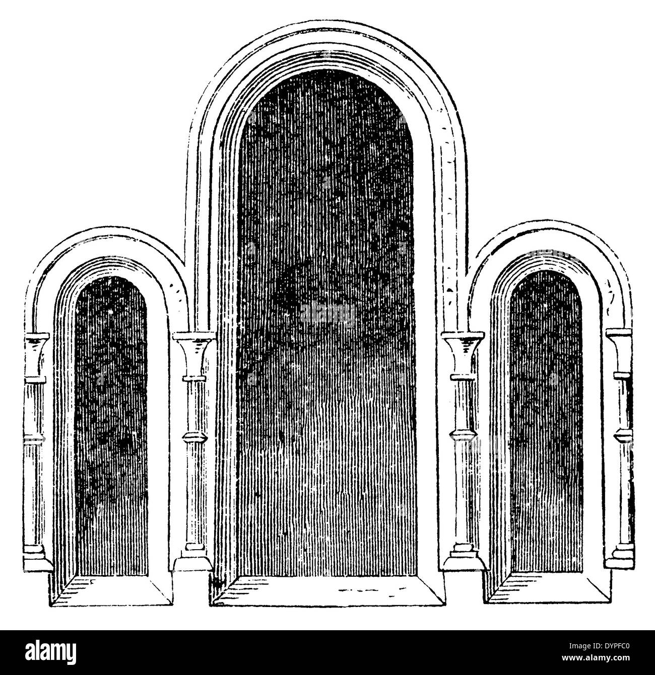 Engraving detail drawing Cut Out Stock Images & Pictures - Alamy