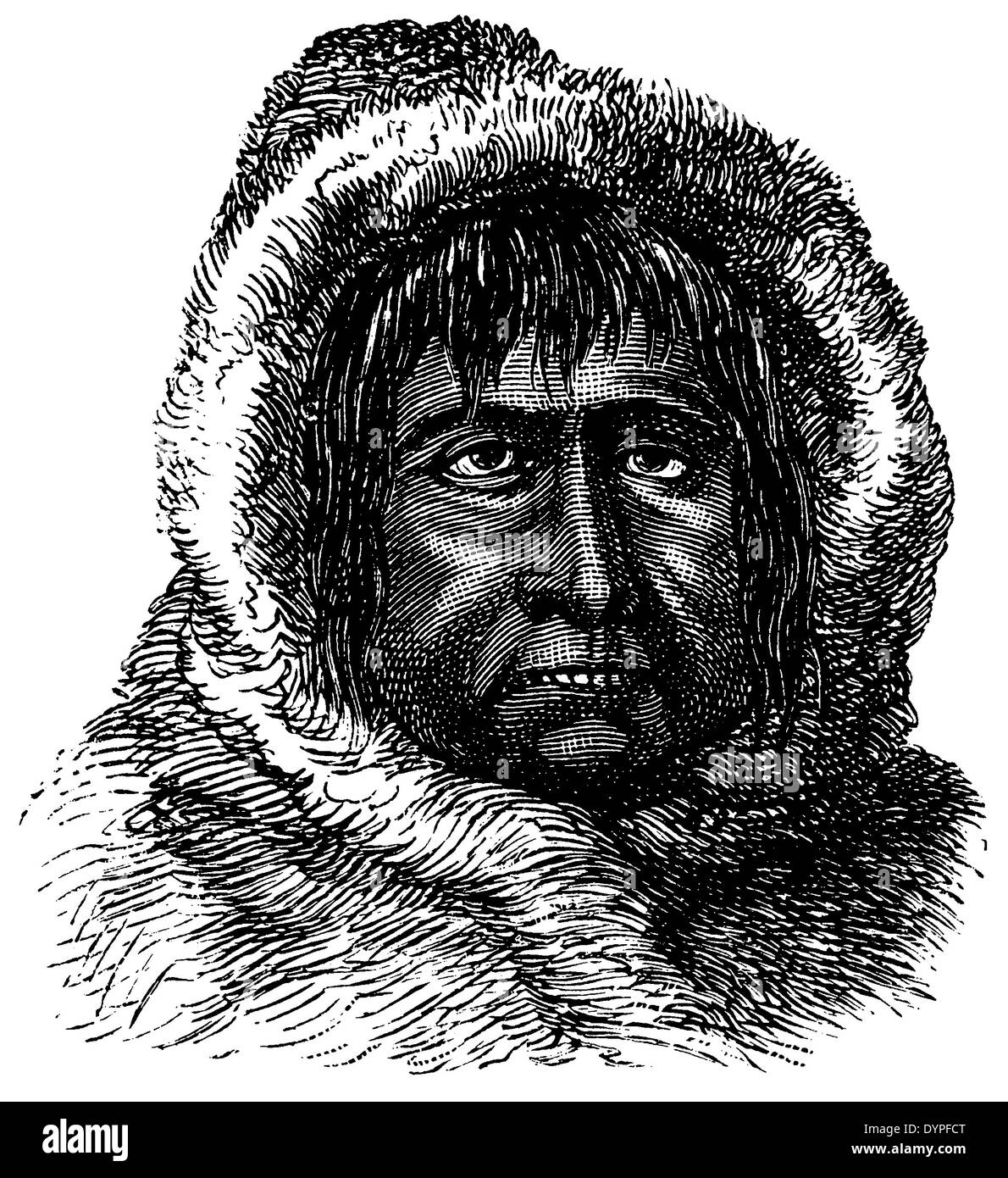 Eskimo man Black and White Stock Photos & Images - Alamy