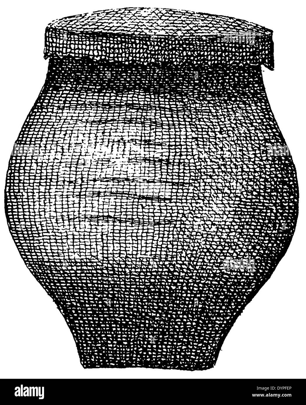 Stone age clay pot hi-res stock photography and images - Alamy