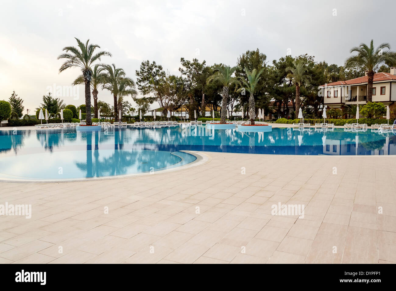 Swimming pool high class hotel in turkey hi-res stock photography and ...