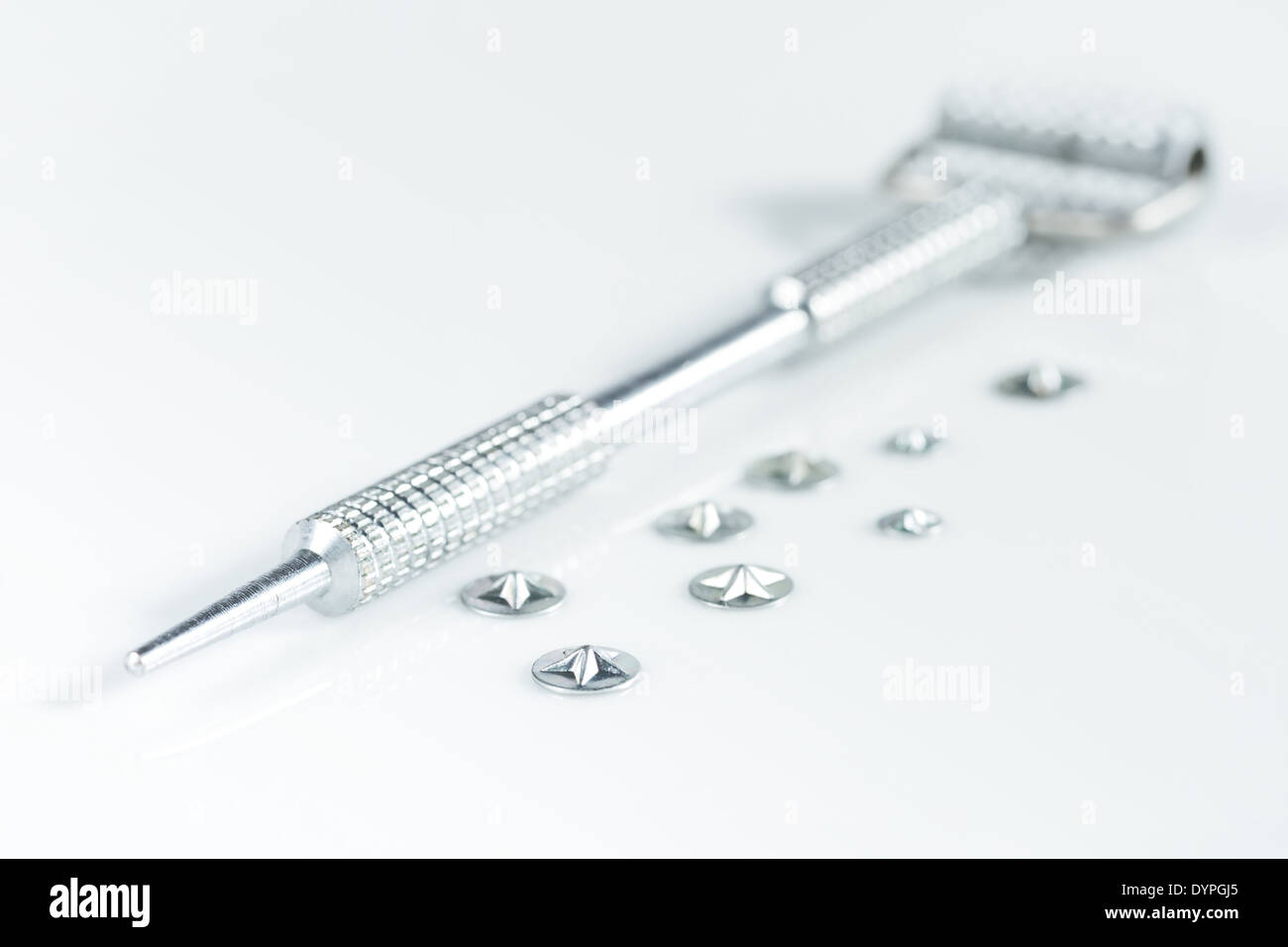 Instruments and accessories for acupuncture Stock Photo - Alamy